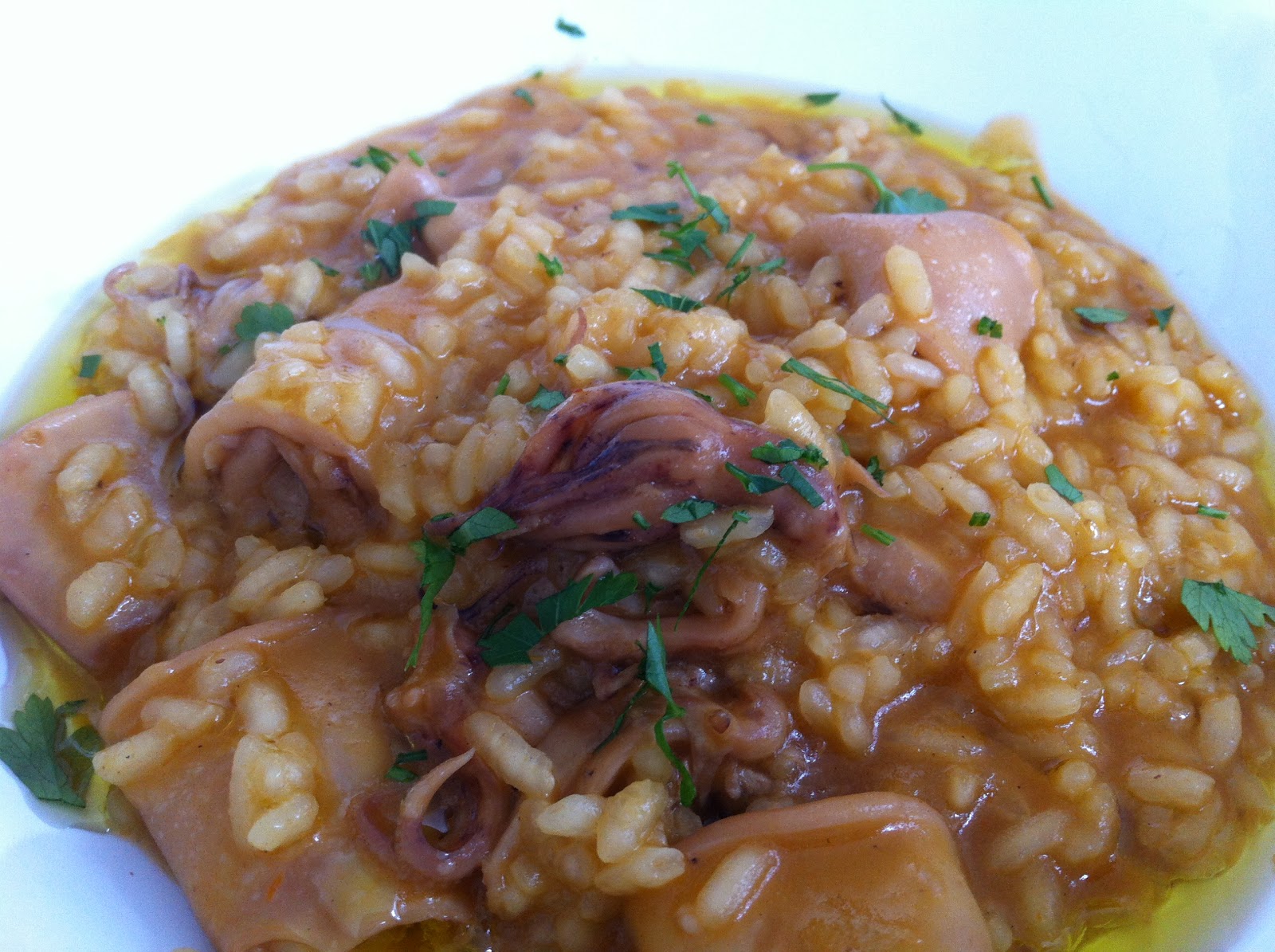 Risotto Amarillo De Calamares Thermomix (Risotto Giallo Ai Calamari ...